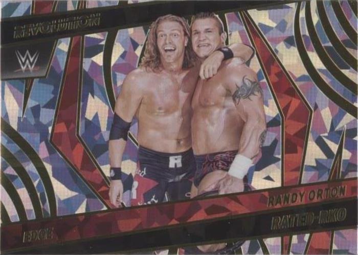 2022 Panini Revolution WWE - Tag Teams Randy Orton, Edge #143 Fractal ...