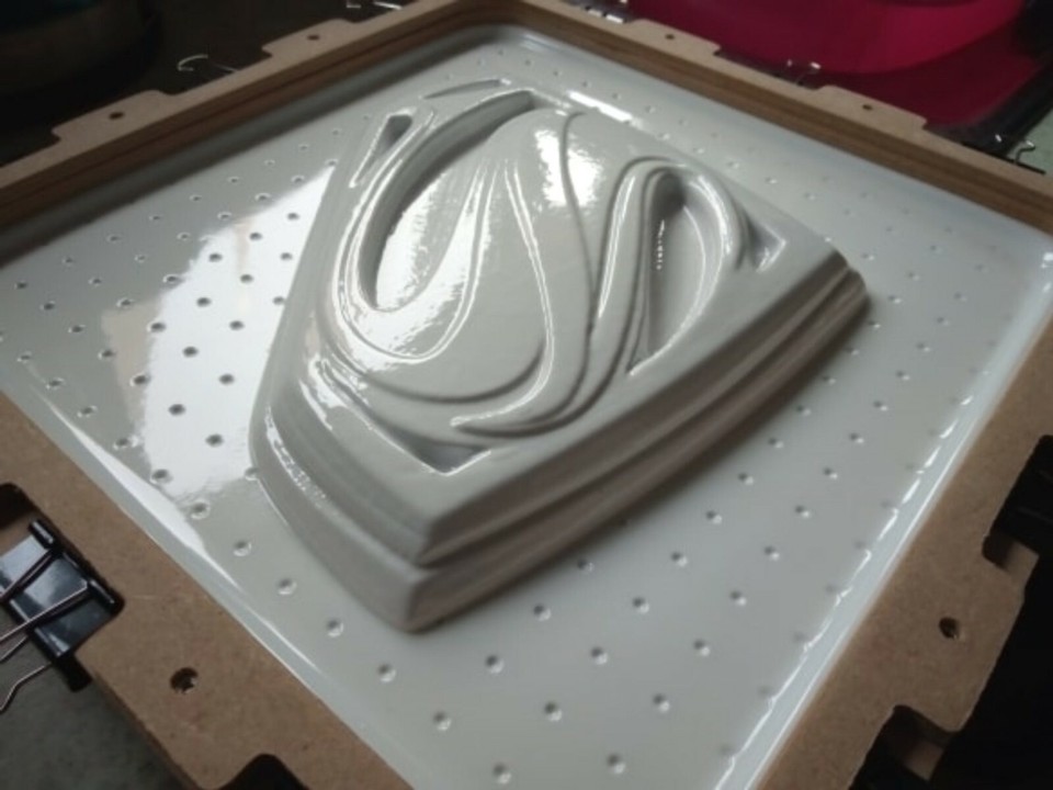 Vacuum forming kit for 230mm x 230mm plastic sheet 200mm x 200mm ...