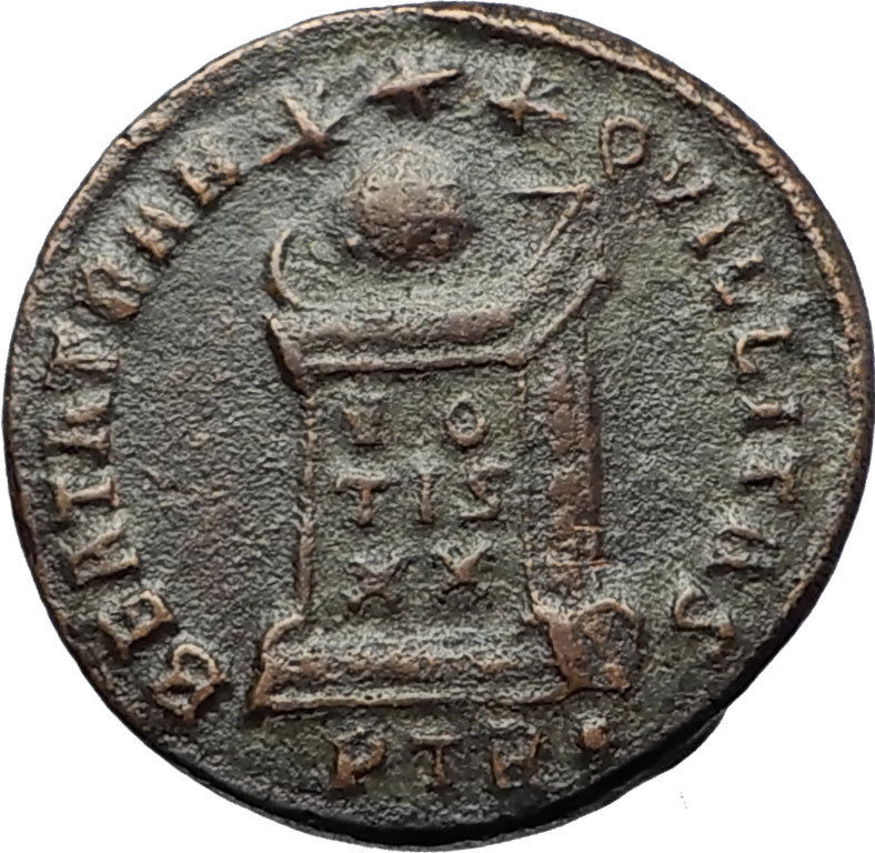 CONSTANTINE II Jr 321AD Trier Authentic Ancient Genuine Roman Coin ...