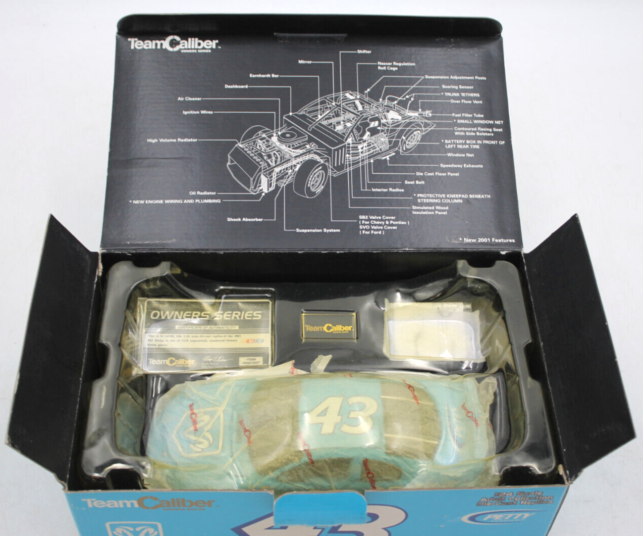 Richard Petty The King NASCAR #43 STP Diecast Collection 1/24 Diecast ...