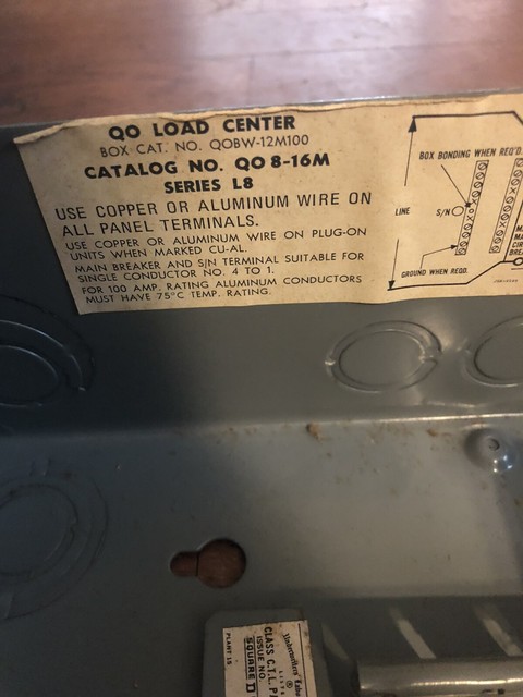 Square D Q12100TF 100 Amp 2 Pole Type Circuit Breaker - Black for sale ...