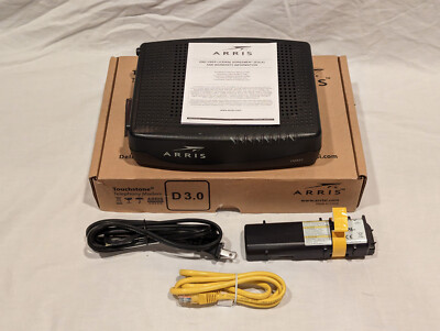 ARRIS Touchstone TM822G DOCSIS 3.0 8x4 Telephony Modem With Backup ...