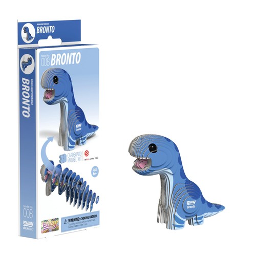 EUGY D5071 Brontosaurus 3D Model Craft Kit, | eBay