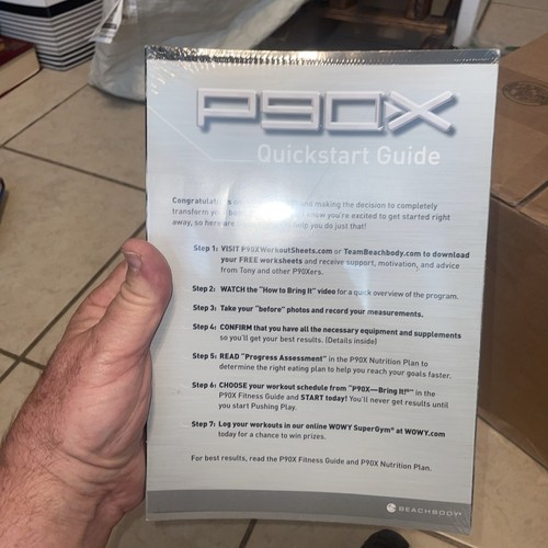 Beachbody QuickStart Guide P90X Nutrition Plan and Fitness Guide | eBay
