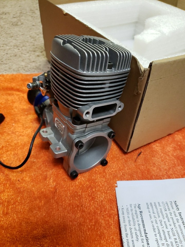 NGH Engine - NGH GT35R Gas Motor - 35cc Motor - high performance gas ...
