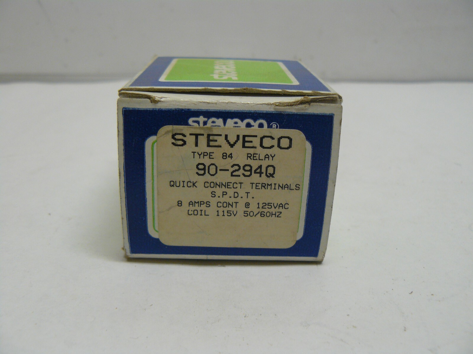 Steveco 90-294Q relay type 84 8a 125v coil 115v new | eBay