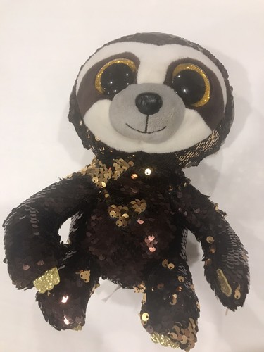 Perfect for young kid Beany Boo Ty, Dangler Sloth Flippbe Sequins, 9 ...