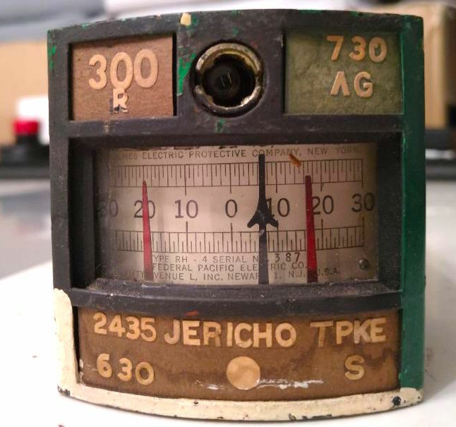 Vintage New York City Subway Trolley Train Meter 50s 60s Merrick Rd ...