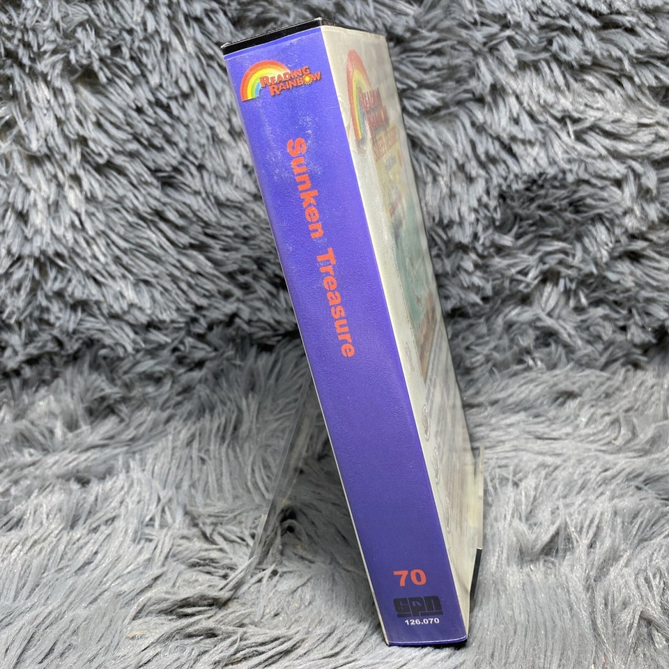 Reading Rainbow: Sunken Treasure VHS Tape LeVar Burton PBS Educational ...