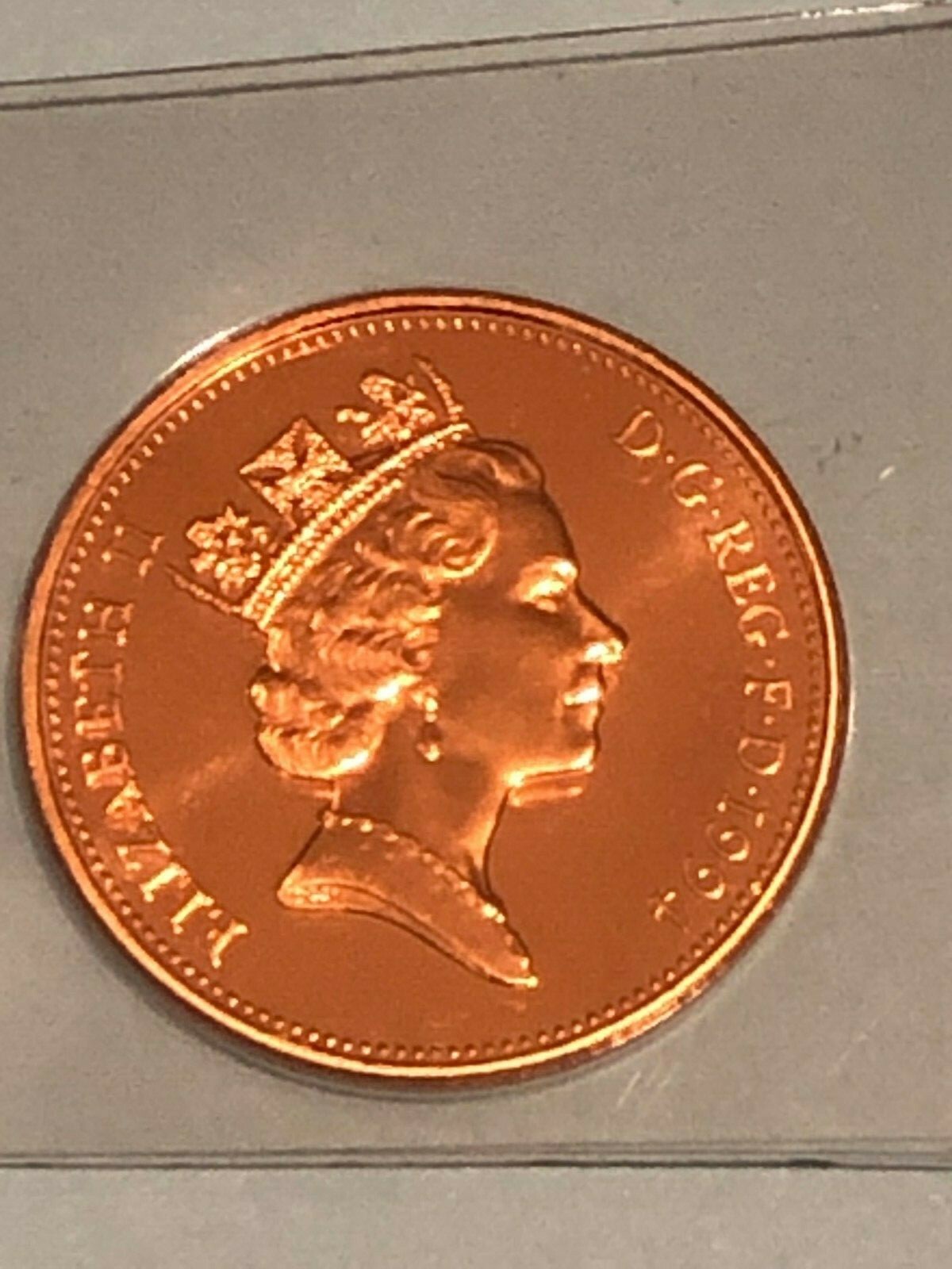 1994 2p Two Pence Coin Welsh Plumes UNCIRCULATED UK BUNC Royal Mint ...