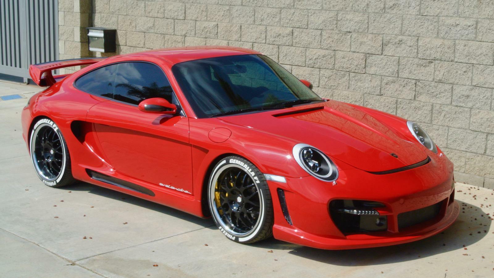 Porsche 911 997 Turbo GTO style 997 GT2 rear Decklid Wing | eBay