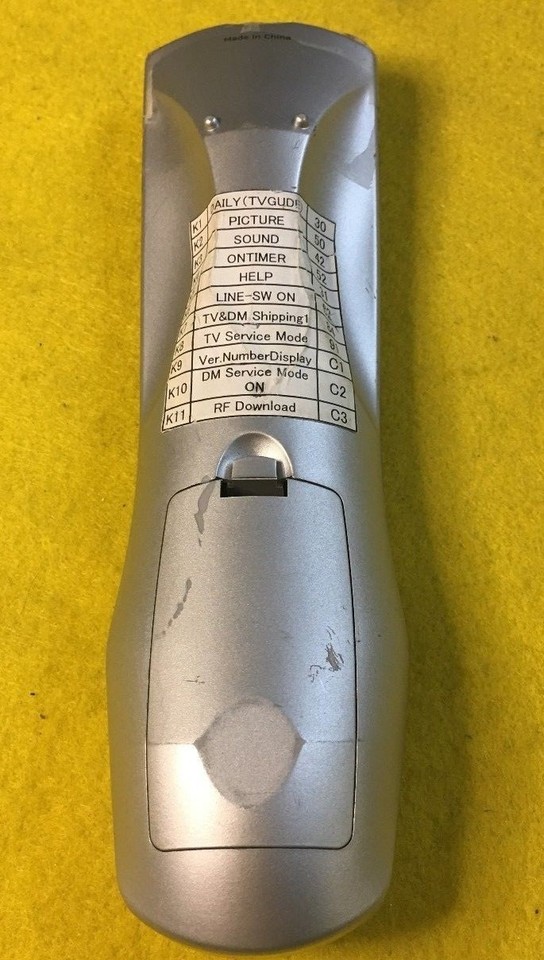 UNIVERSAL ELECTRONICS UEI PROGRAMMABLE UNIVERSAL CABLE TV REMOTE ...