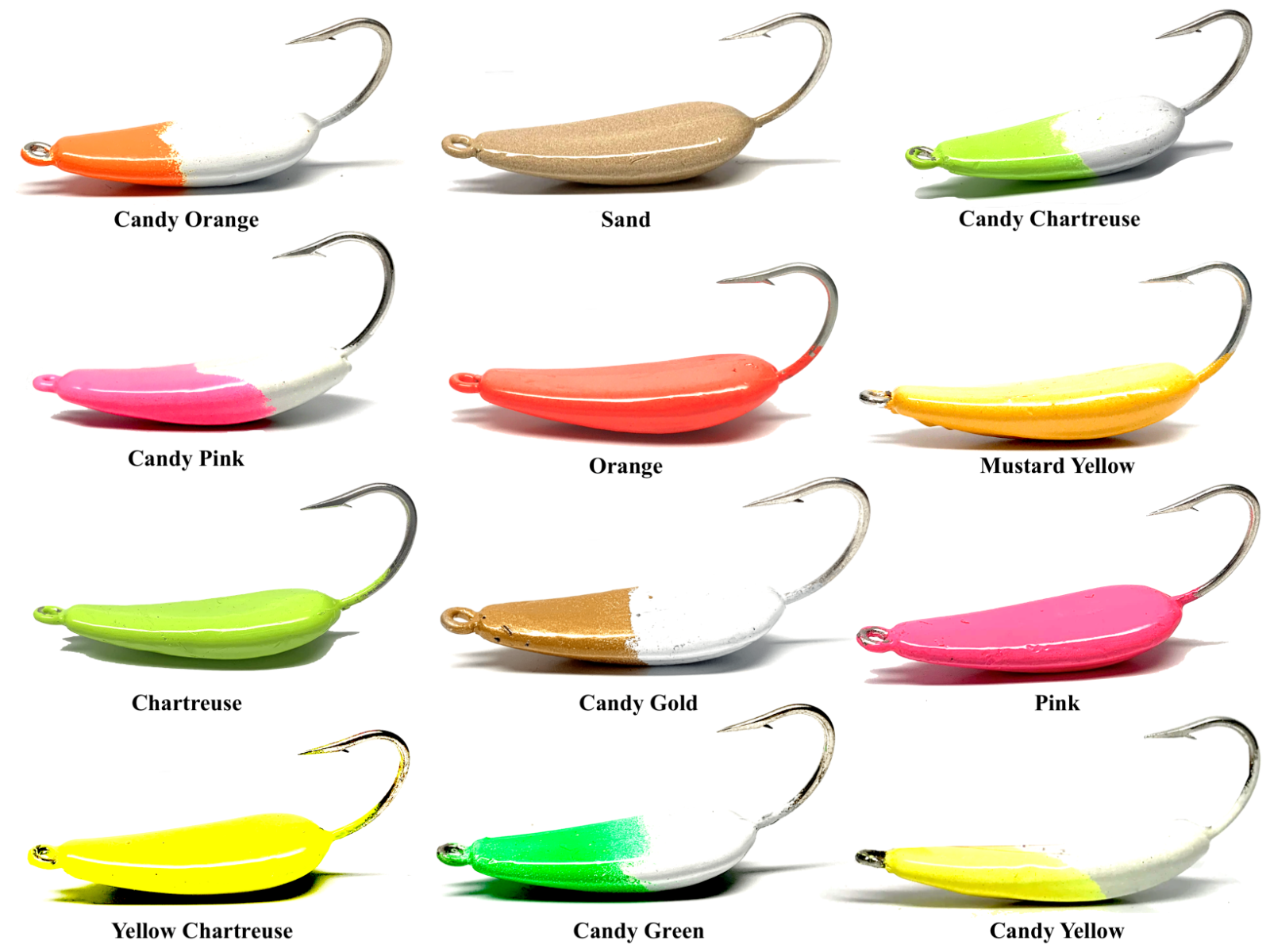3 pk Goofy Pompano Jigs Assorted Jig Colors 1/4oz 3/8oz 1/2oz 3/4oz 1oz ...