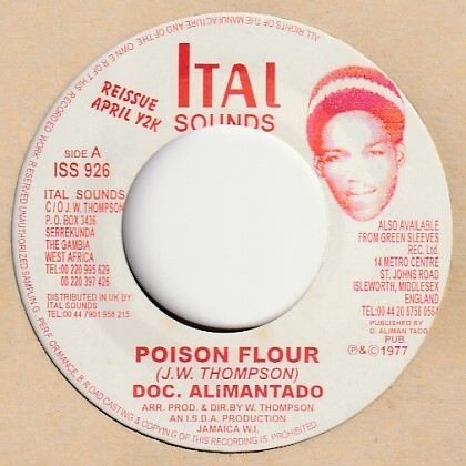 REGGAE I Shall Fear No Evil Doc Alimantado Poison Flour Doc Alimanta | eBay