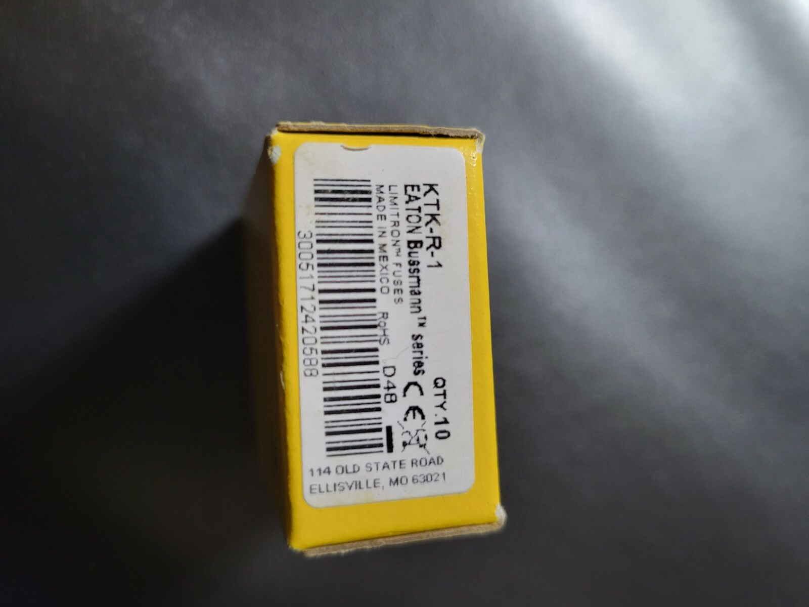 10 PC Bussmann KTK-R-1 ( KTK-R-1) 1 Amp 600V Fast-Acting Fuses | eBay