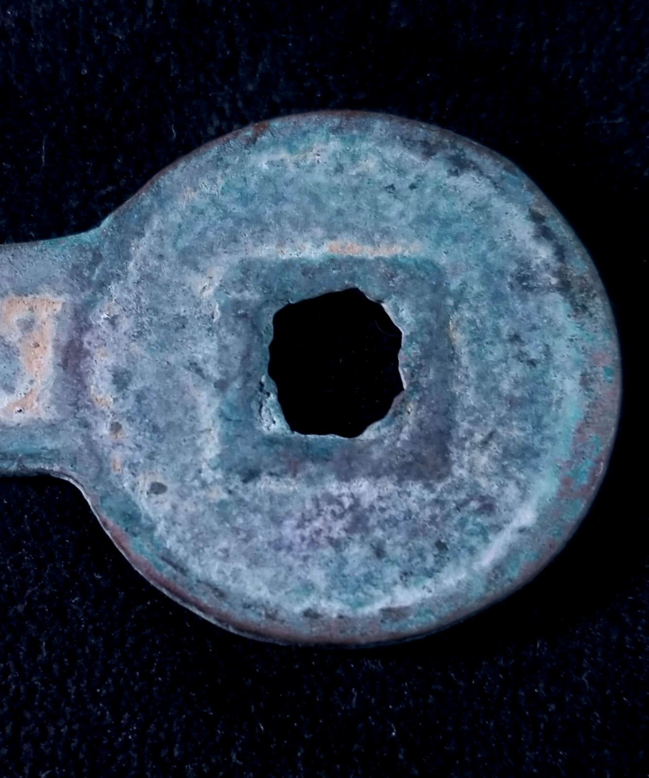 Chinese Bronze Wang Mang 5000 Knife Or Key Coin Hsin Dynasty Antiquity ...