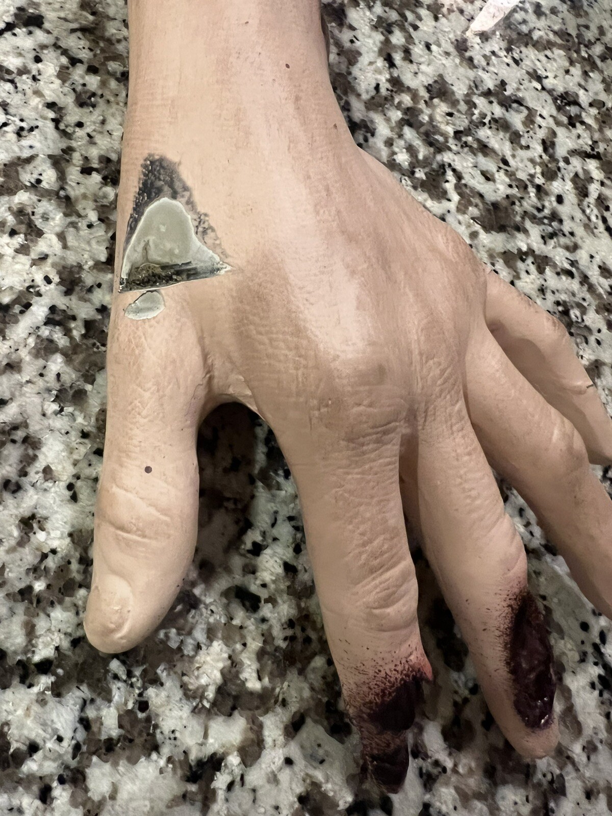 Severed Arm and Leg props, Halloween Decorations 17”/ 20" Solid Foam ...