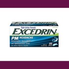 1X Excedrin Tablets Night Time P.M. Pain Reliever Nighttime Sleep Aid ...