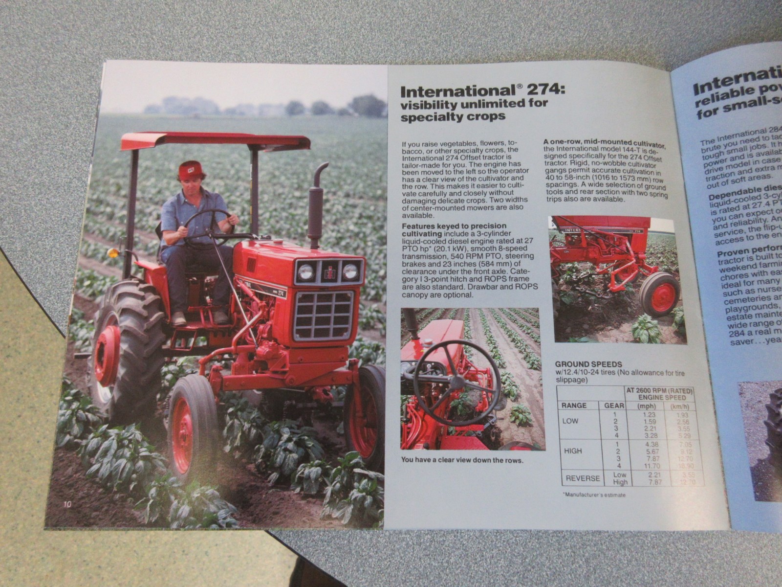 Case International 234, 234 Hydro, 244, 254, 274, 284 Tractor Color ...