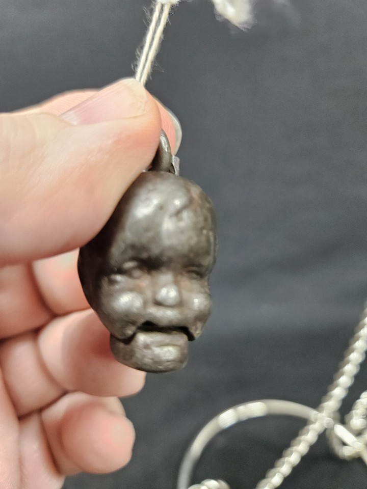 Antique Black Child Cast Iron Cap Bomb Toy RARE | eBay