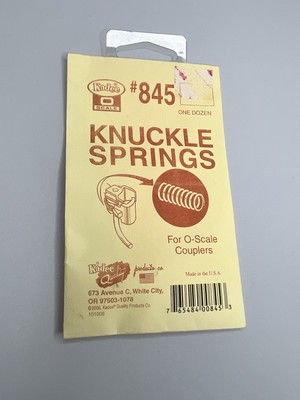 Kadee O Scale 845 Knuckle Springs 12pk Free Shipping | eBay