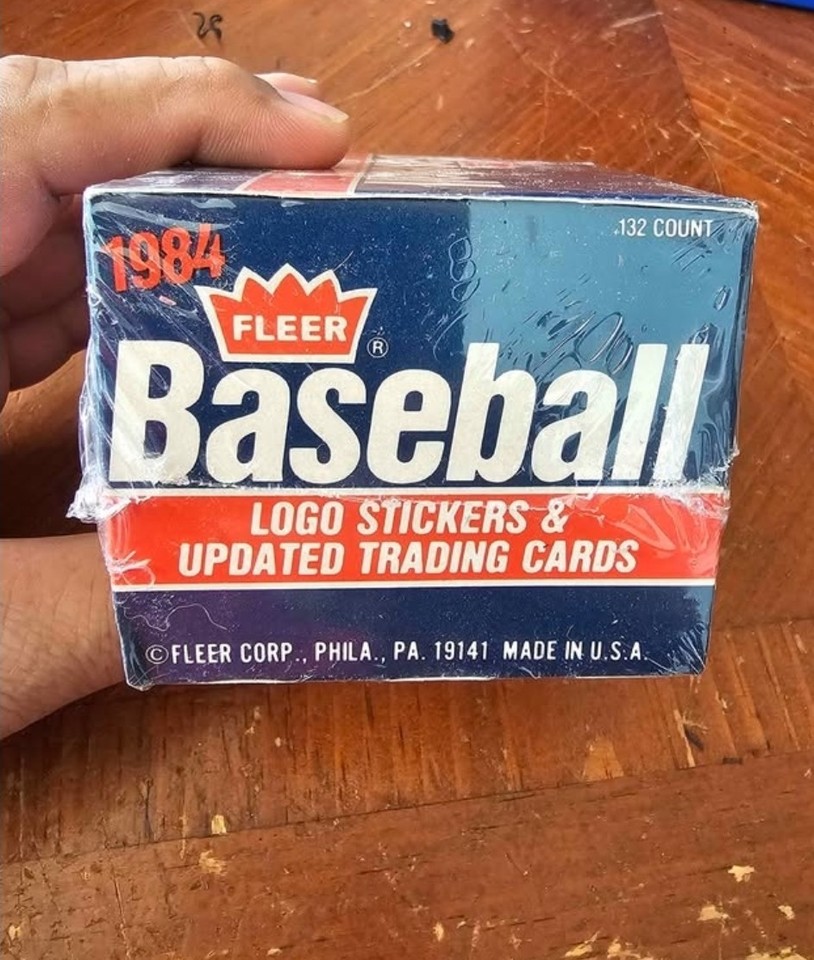 1984 Fleer Update Set Sealed Box | eBay