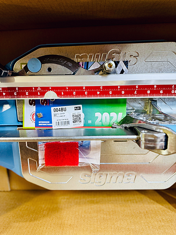 SIGMA 4BU 27.5" PULL Tile Cutter + Sigma Hat SHIPS FROM USA | eBay