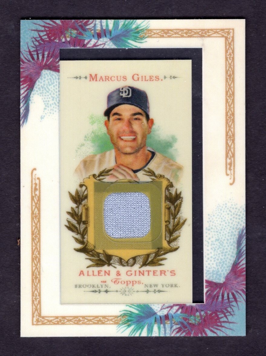 2007 ALLEN AND GINTER MARCUS GILES JERSEY CARD MINT CONDITION | eBay
