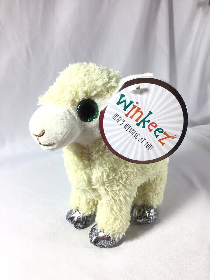 Alpaca Small 7" Plush ALLIE Winkeez Tag 2019 | eBay