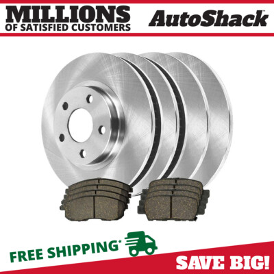 Front & Rear Brake Rotors & Pads for 2002-2005 2006 Nissan Altima 2.5L ...