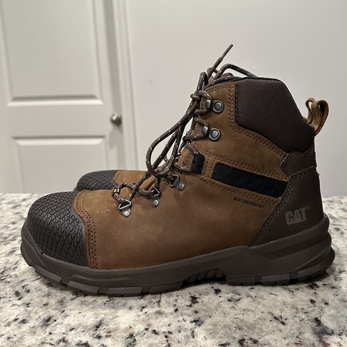 Cat Accomplice mens size 12 Steel Toe WP Construction Boot | eBay