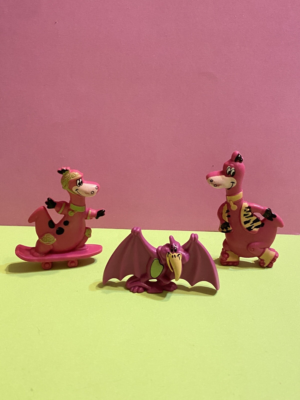 Fruity Pebbles Cereal Flintstone Dino & Pterodactyl Dinosaurs ...