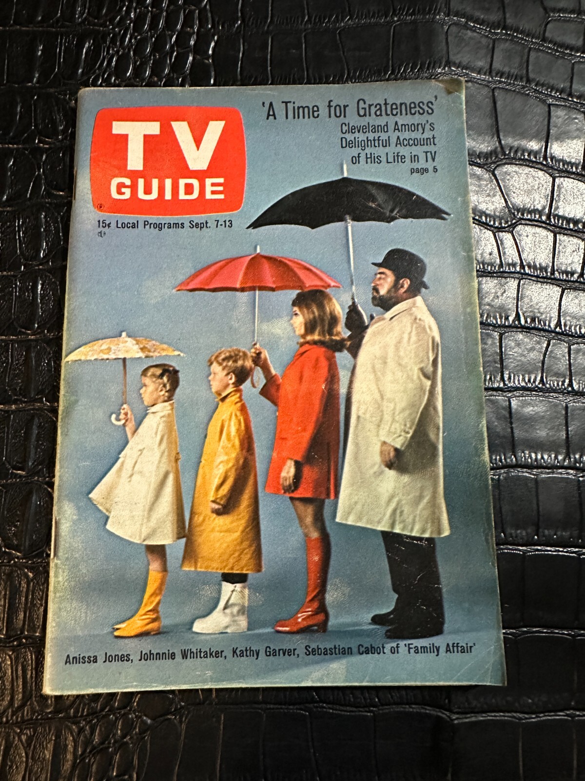 SEPTEMBER 7 1968 - TV GUIDE MAGAZINE - FAMILY AFFAIR | eBay