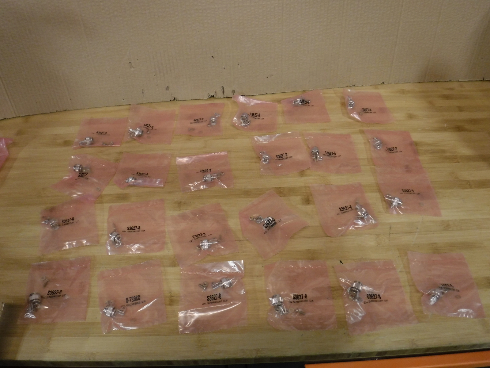 Set of 24 Sunbaker S3627-8 Circular MIL Spec Backshells CONNECTOR ...