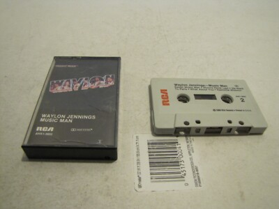 WAYLON JENNINGS MUSIC MAN CASSETTE TAPE | eBay