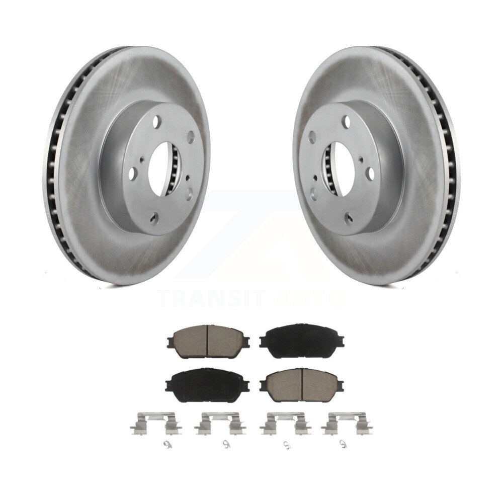 Disc Brake Rotors and Pads Kit for 20-21 Toyota Tacoma Front of Car KGC ...