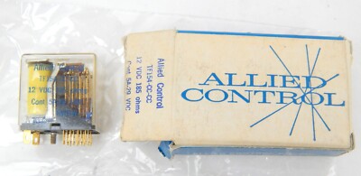 5U Allied Control Co TF154-CC-CC Control Relay 12VDC 185 Ohms | eBay