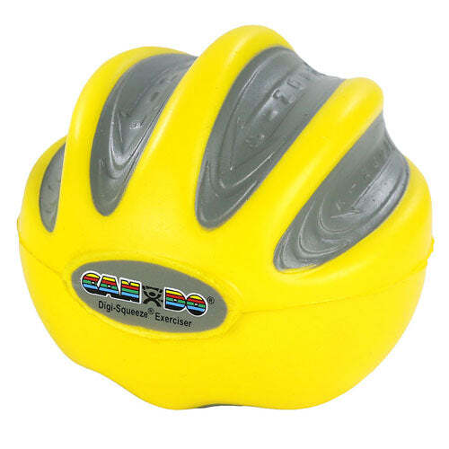 CanDo Digi-Squeeze Hand Exer Yellow Med Size X-Lt Strngth | eBay