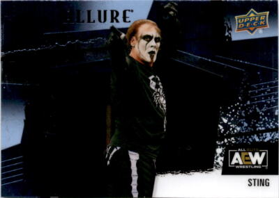 2022 Upper Deck Allure AEW #120 Sting | eBay
