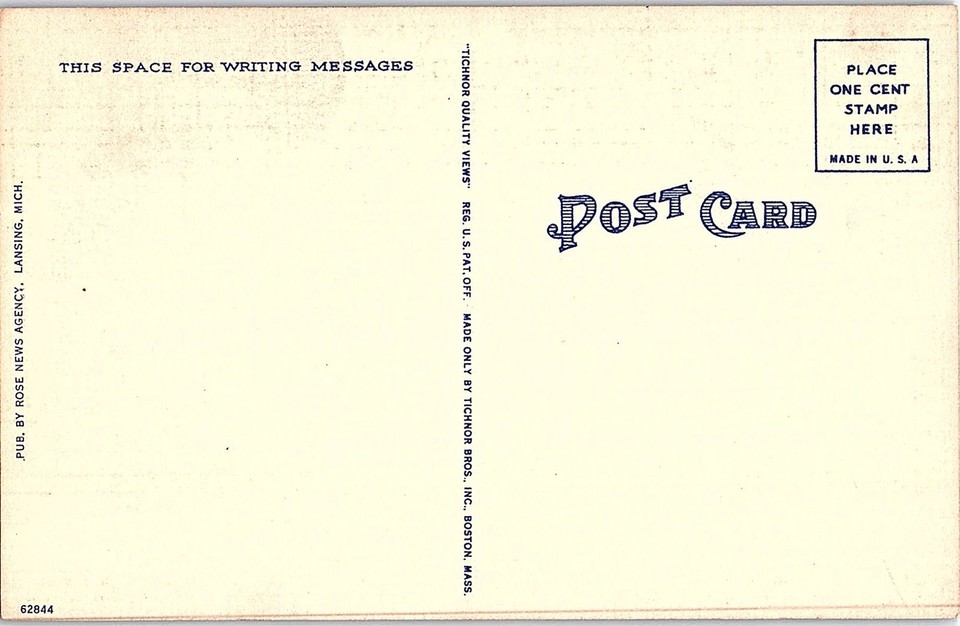 Postcard SWIMMING POOL SCENE Lansing Michigan MI o/19 AI0996 | eBay