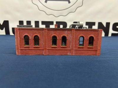 Unbranded HO Warehouse Factory Industrial Building Red | eBay