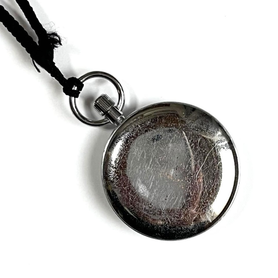 Seiko 6110-0010T Precision Manual Men Pocket Watch White Dial Analog ...