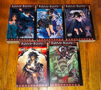 Kami Kaze Volume 1-5 Satoshi Shiki English Manga Tokyopop Graphic Novel TPB OOP | eBay