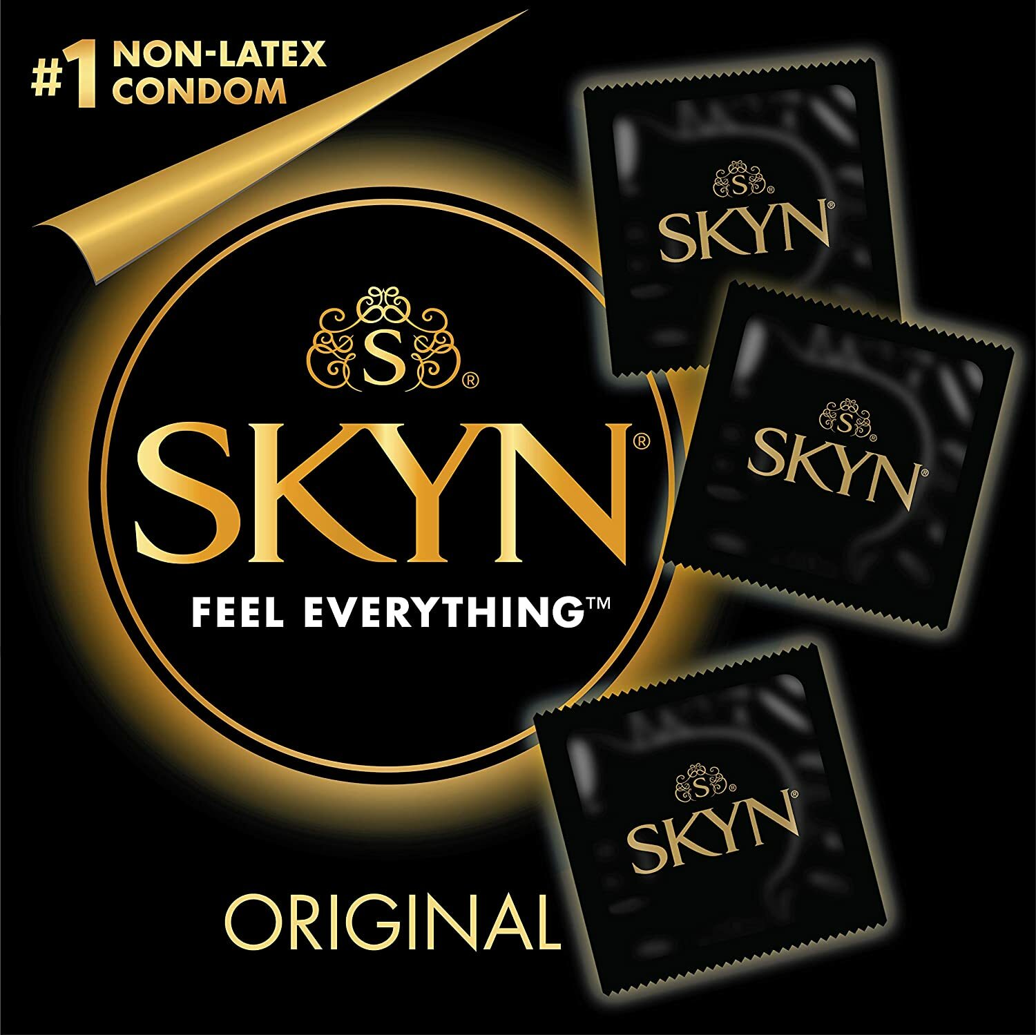 Skyn Original Condoms Non Latex Polyisoprene Mince Valeur Paquet Boite ...