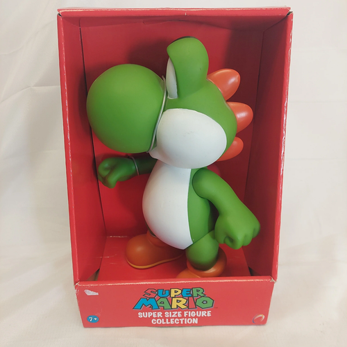 Super Mario Super Size Figure Collection Green Yoshi 9" Figure | eBay