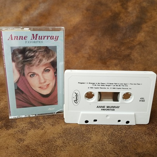 Anne Murray - Favorites (1985 Cassette Capitol 4XL-9180) | eBay