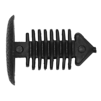 Fir Tree Clip, Carpet/Trim, Black, Ø14mm x 18mm, GM - Pack of 20 ...