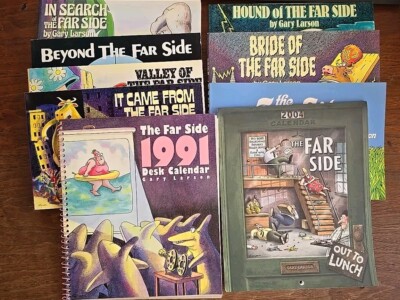 Lot of 7 The Far Side Books by Gary Larson + 2 calendars | eBay