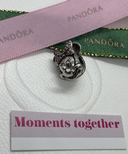 Pandora Charm Minnie Portrait Disney Sterling Silver Clip 797496CZS ...