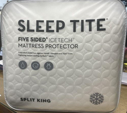 Sleep Tite Five Sided Icetech Mattress Protector-SPLIT KING | eBay